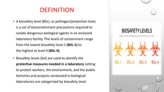 Biosafety level 2 | PPTX