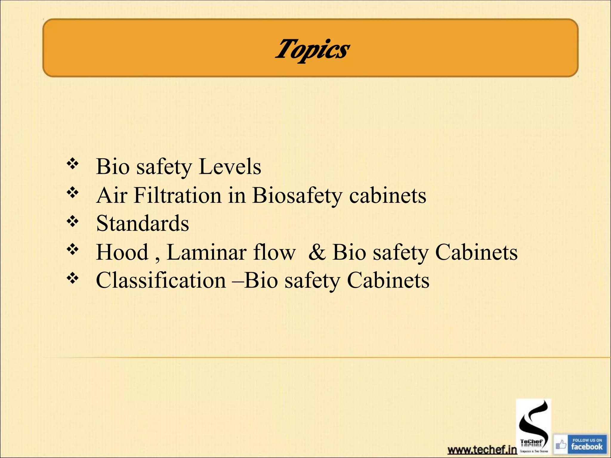 Biosafety level | PPTX