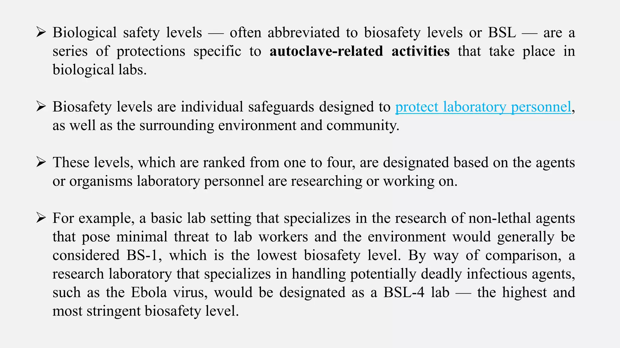 Biosafety Levels .pptx