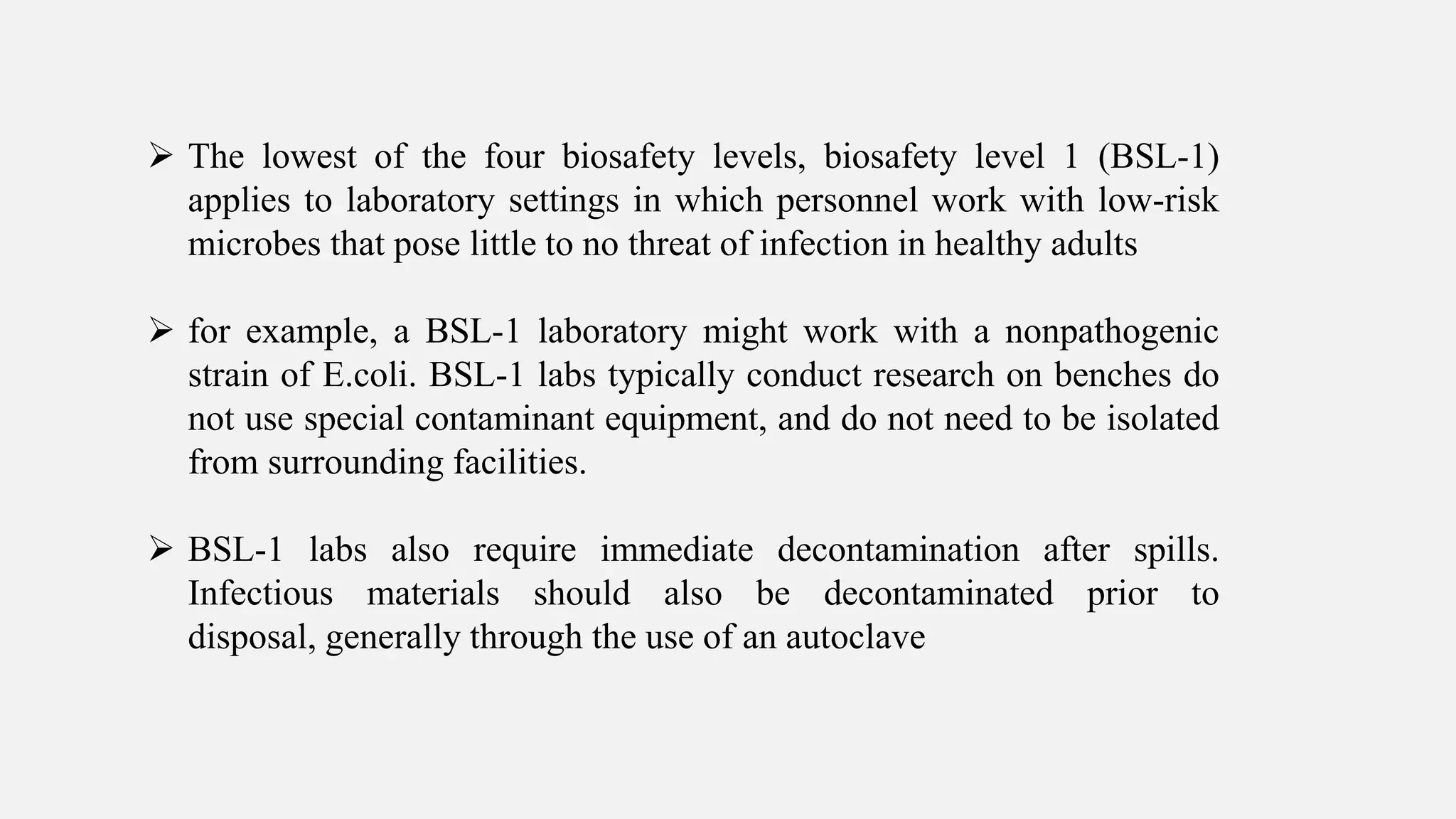 Biosafety Levels .pptx