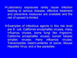 Different Biosafety levels of laboratory.ppt