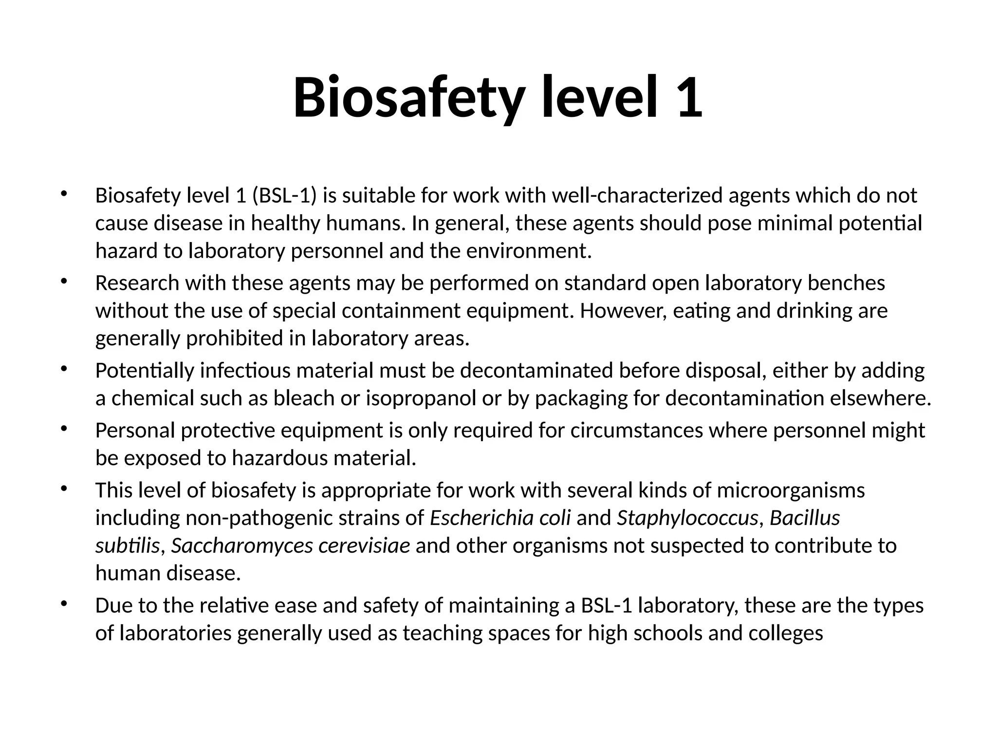 Biosafety Levels in animal cell culture.pptx