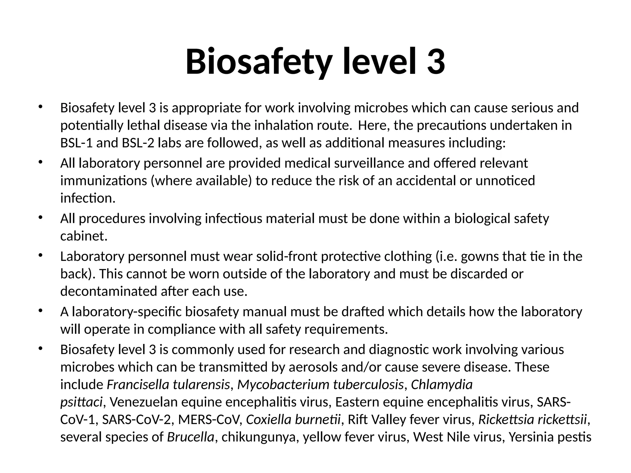 Biosafety Levels in animal cell culture.pptx