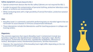 Biosafety Levels by Francis and Prasoona .pptx