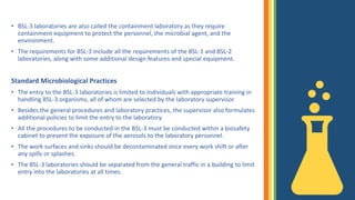 Biosafety Levels by Francis and Prasoona .pptx