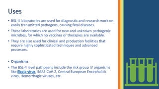Biosafety Levels by Francis and Prasoona .pptx