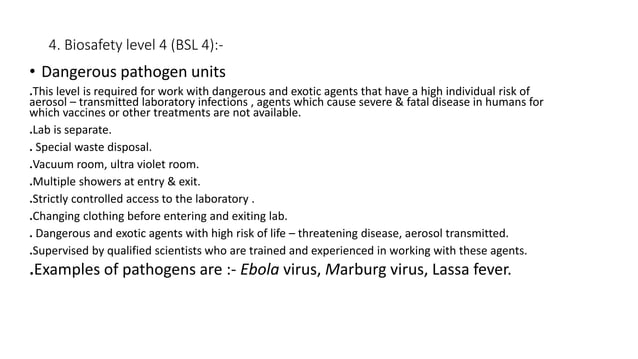 Biosafety levels ppt.pptx