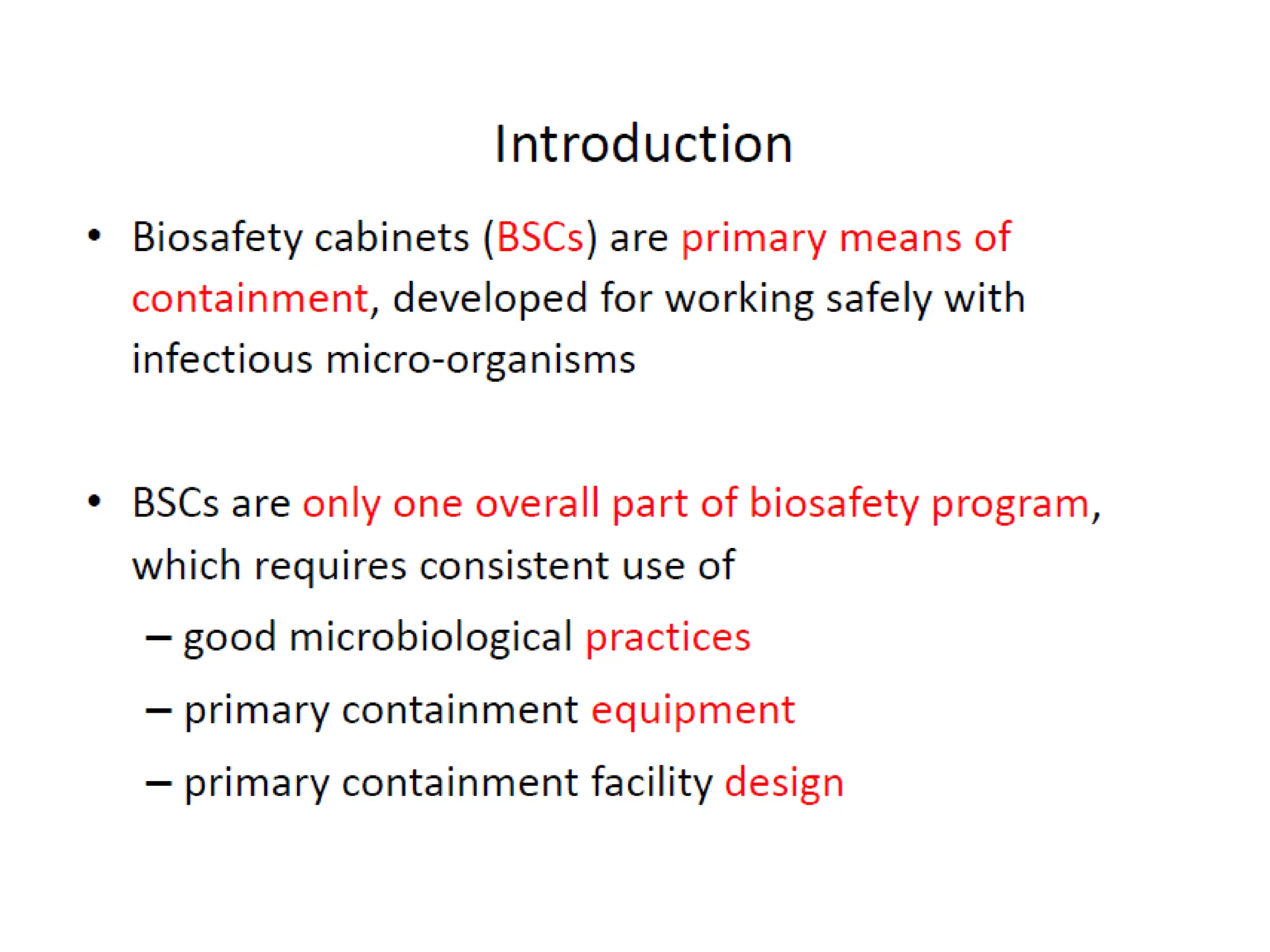 Biosafety Presentation (Basic concept) ) | PPTX