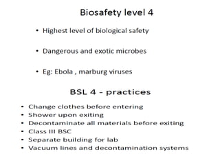 Biosafety Presentation (Basic concept) ) | PPT