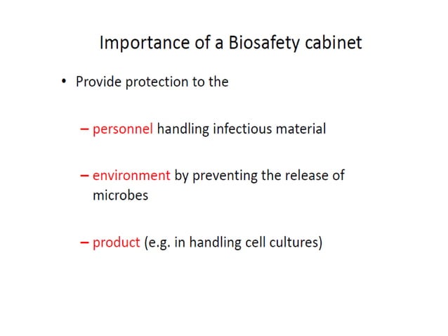 Biosafety Presentation (Basic concept) ) | PPTX