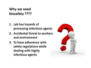 Biosafety Presentation (Basic concept) ) | PPT | Free Download
