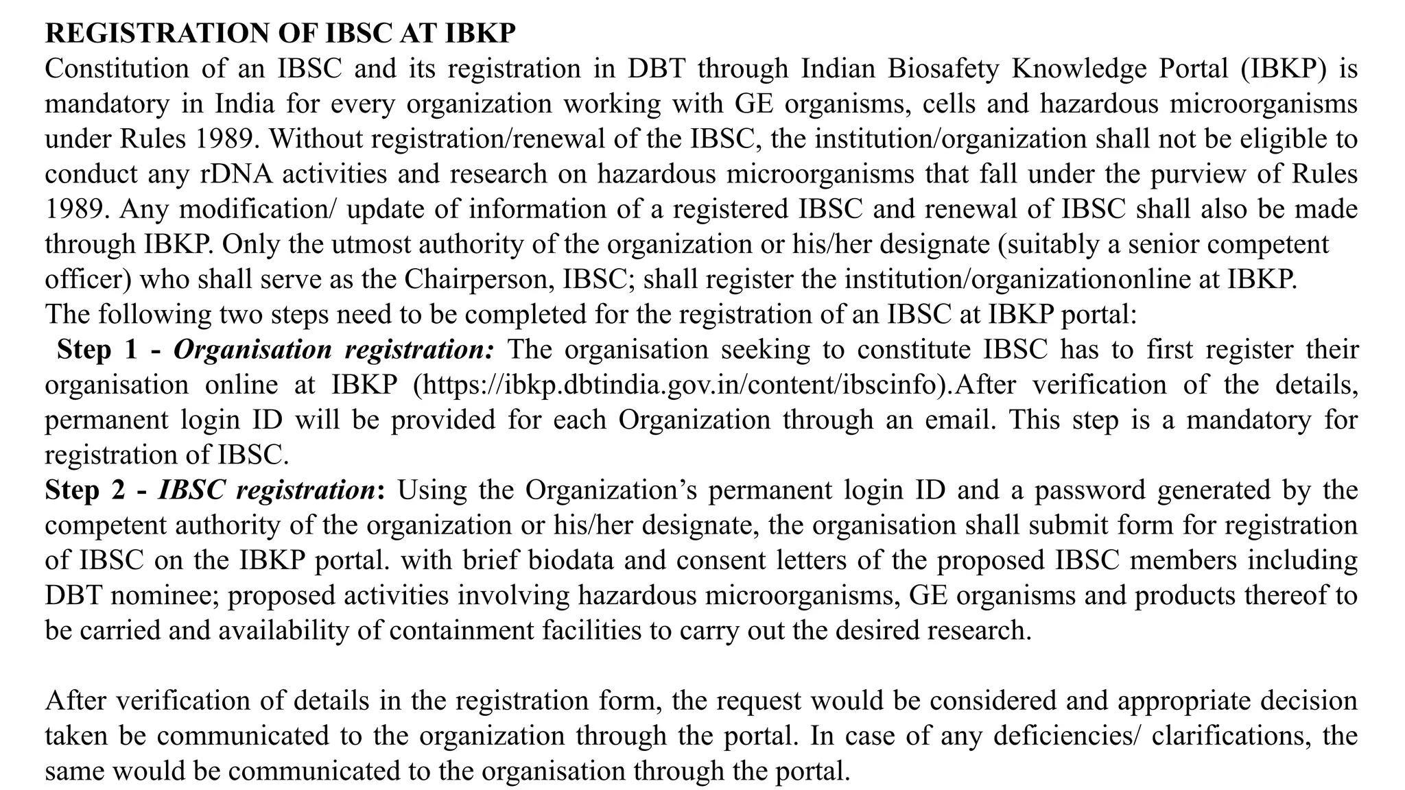 Biosafety (Biosafety Regulation Guidelines Institutional Biosafety ...