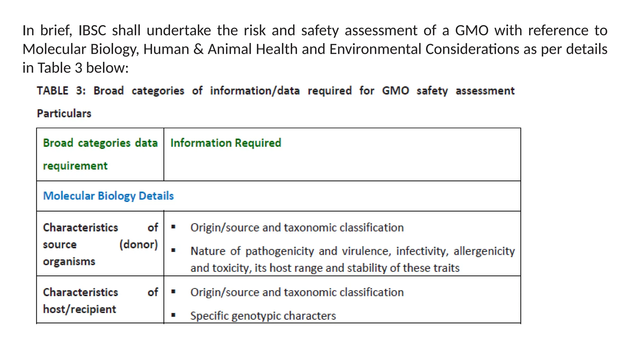 Biosafety Biosafety Regulation Guidelines Institutional Biosafety Committees Ibscs Pptx