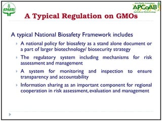 Biosafety Regulations of Asian Countries 2013 | PDF