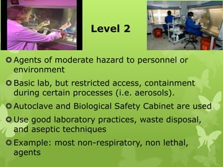 BIOSAFETY REGULATIONS pptx | PPTX