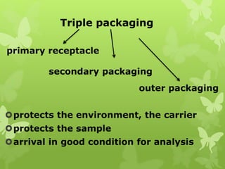 BIOSAFETY REGULATIONS pptx | PPTX