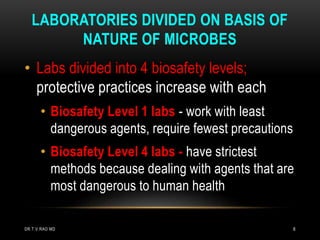 Biosafty guidelines | PPTX