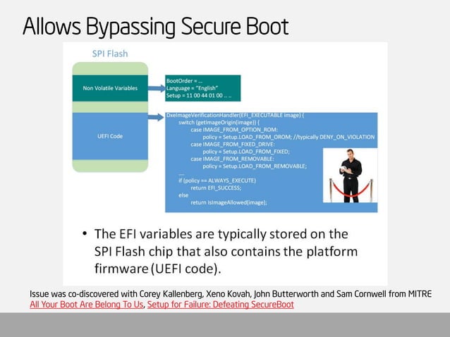 BIOS and Secure Boot Attacks Uncovered | PDF