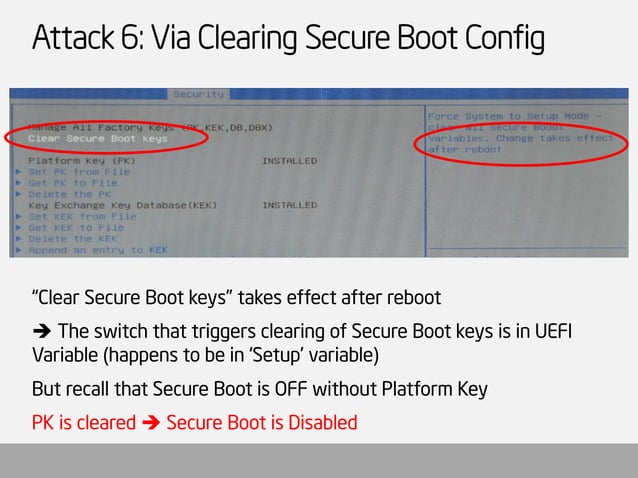 BIOS and Secure Boot Attacks Uncovered | PDF