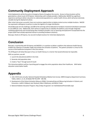 Bioscape RWJF Challenge | PDF