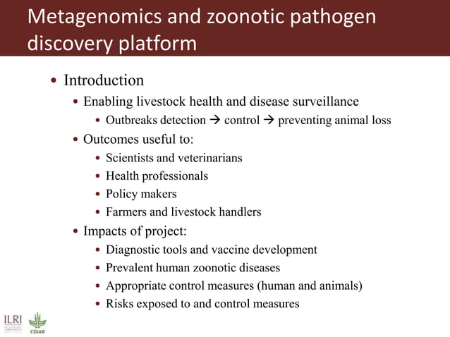 Pathogen discovery platform | PPT