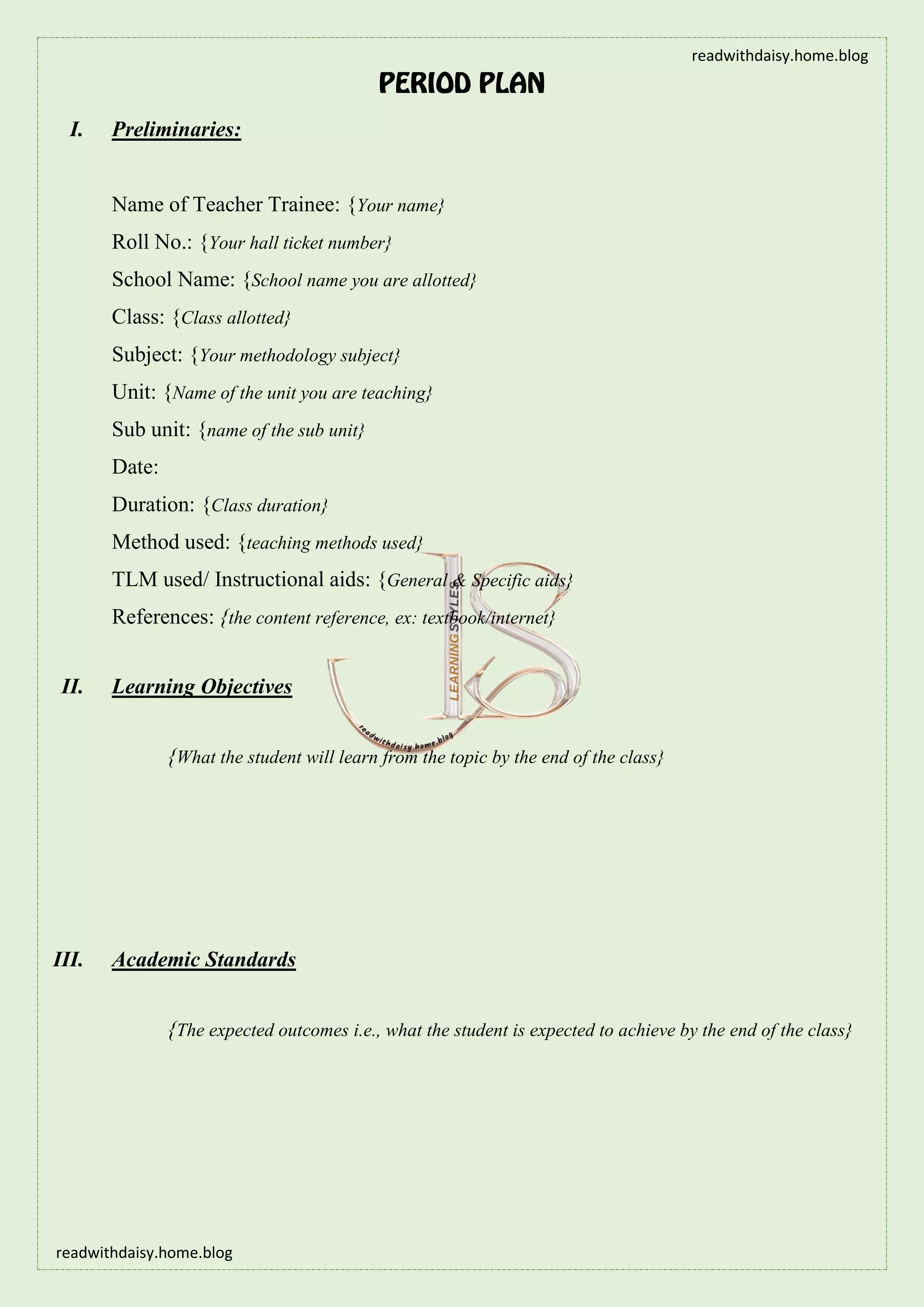 Bio science Macro teaching Formats | PDF