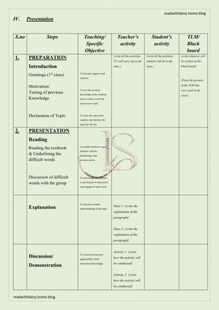 Bio science Macro teaching Formats | PDF