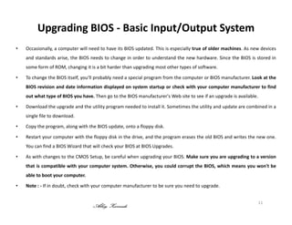 BIOS & CMOS is about the BIOS and CMOS o | PDF