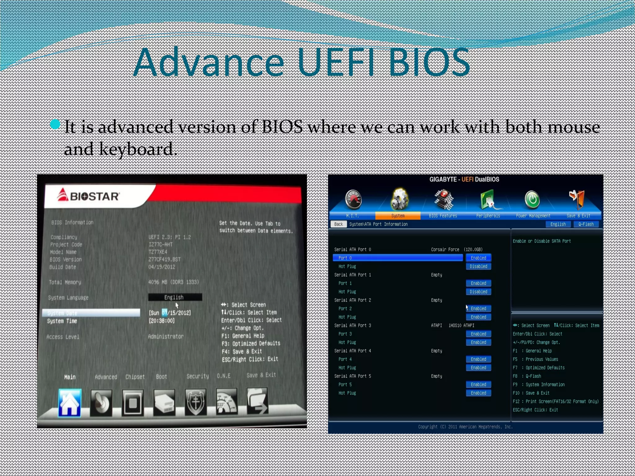 Bioscmos, post, boot | PPS