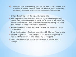 cours informatique Bios . | PPT