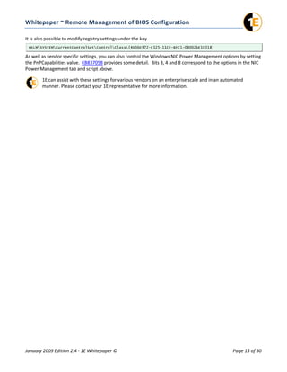 Bios configuration management | PDF