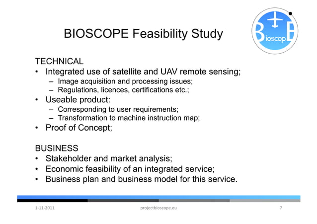 BIOSCOPE User Requirements | PPT