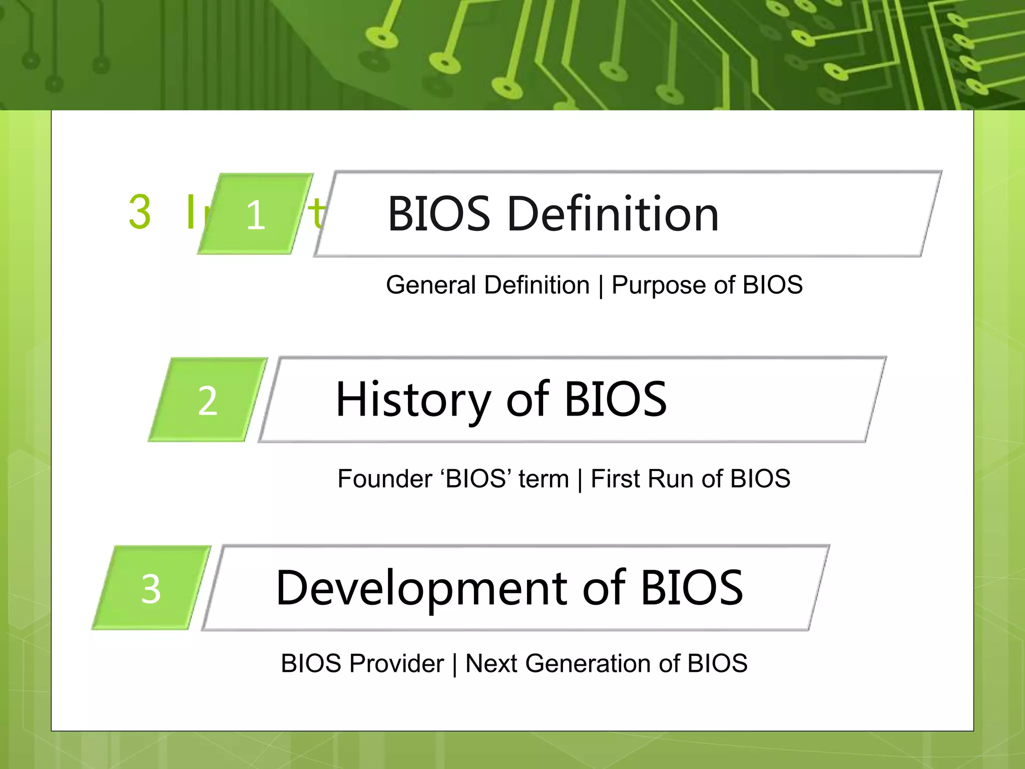 BIOS - Basic Input Output System | Tentang BIOS Komputer dalam Bahasa Inggris | PPT