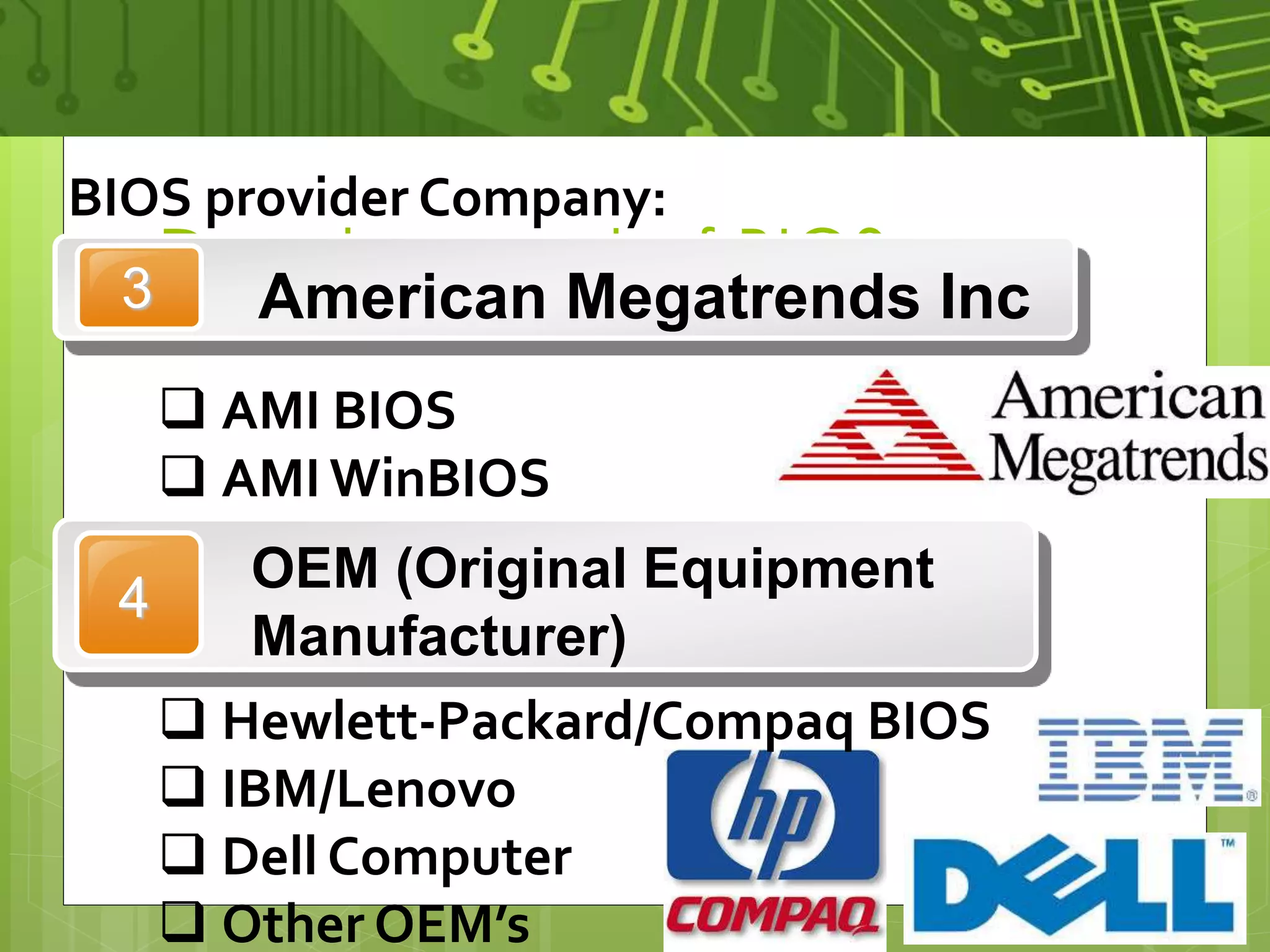 BIOS - Basic Input Output System | Tentang BIOS Komputer dalam Bahasa ...