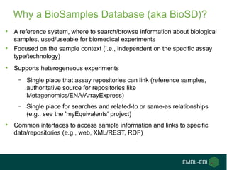BioSD Tutorial 2014 Editition | PPT