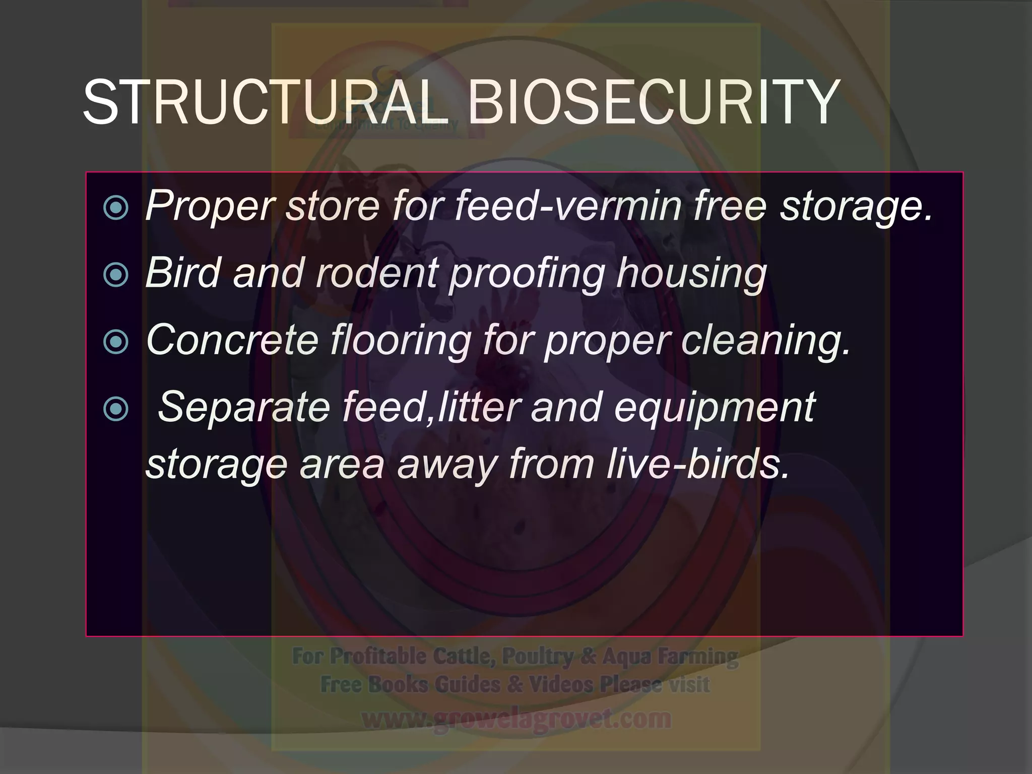 Biosecurity for Successful Poultry | PDF