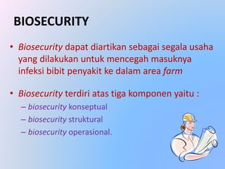 Biosecurity breeding | PPTX