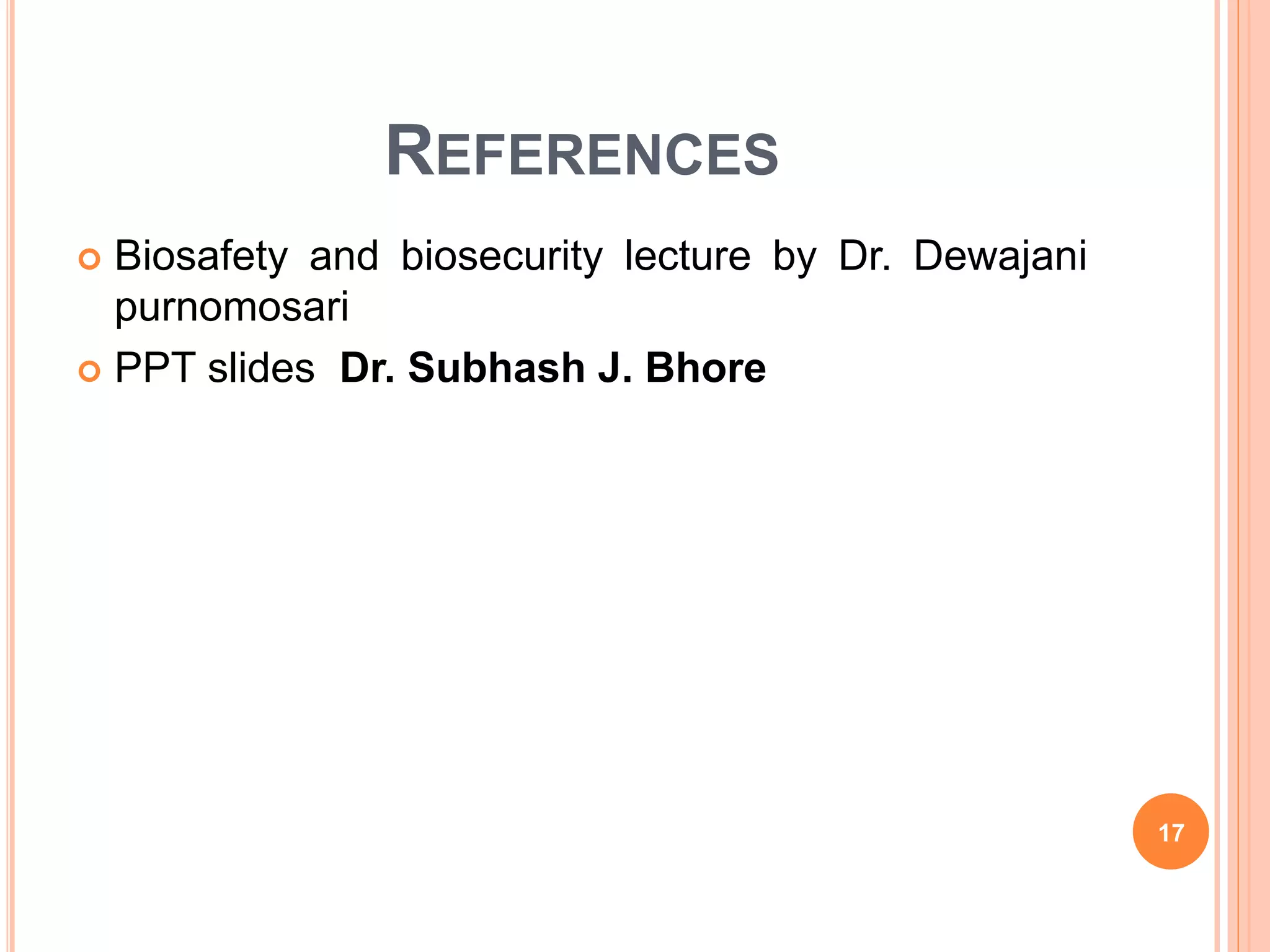 Laboratory Biosecurity by Dr.Abdoalati Mohammed Alswehli | PPTX