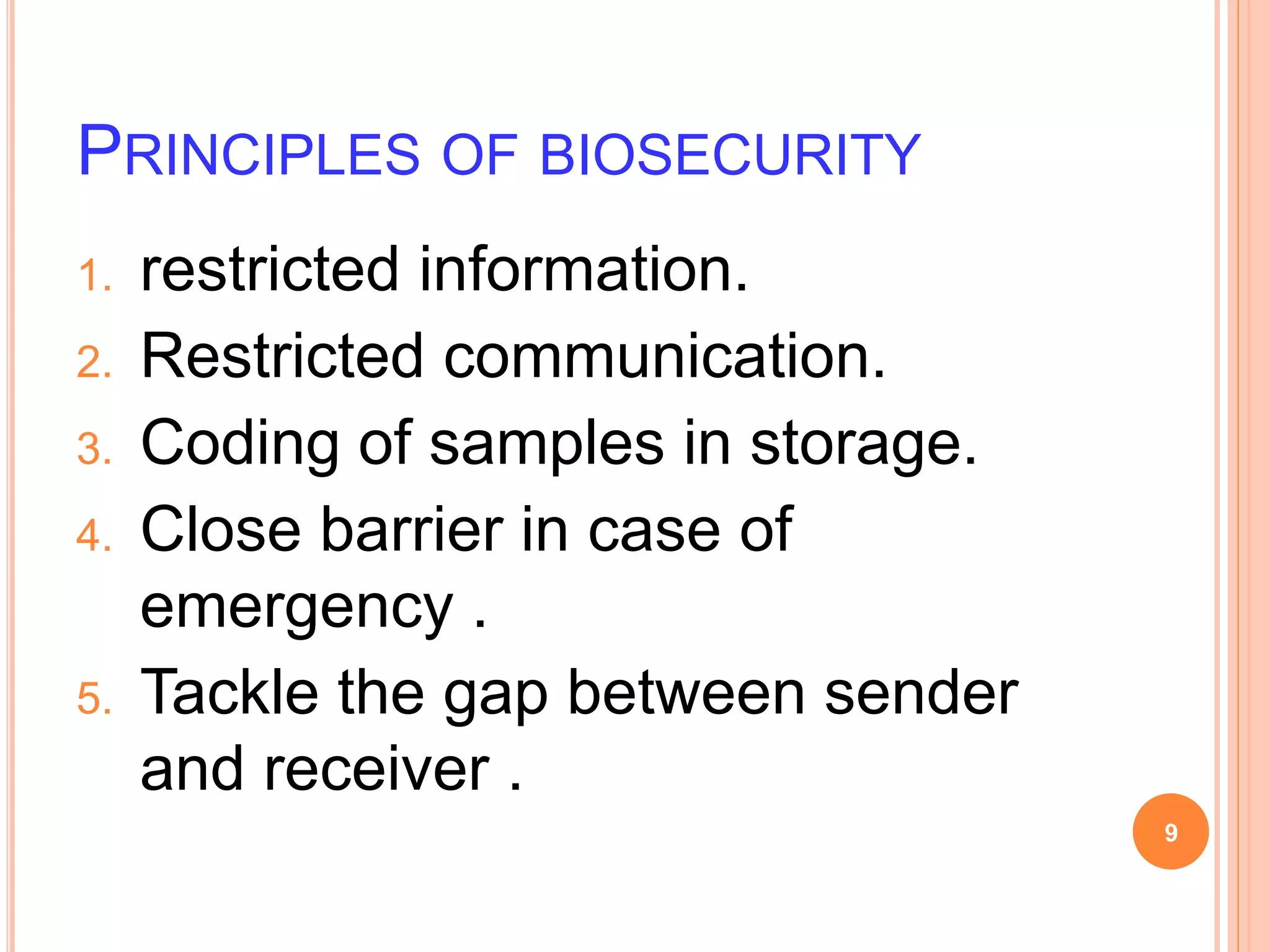 Laboratory Biosecurity by Dr.Abdoalati Mohammed Alswehli | PPTX