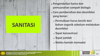 Sistem Biosecurity dan Biosafety Peternakan | PDF