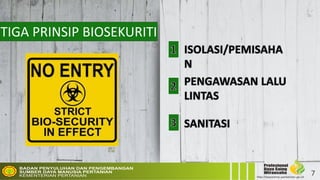 Sistem Biosecurity dan Biosafety Peternakan | PDF