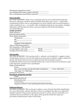 Biosecurity for fish farmers | PDF