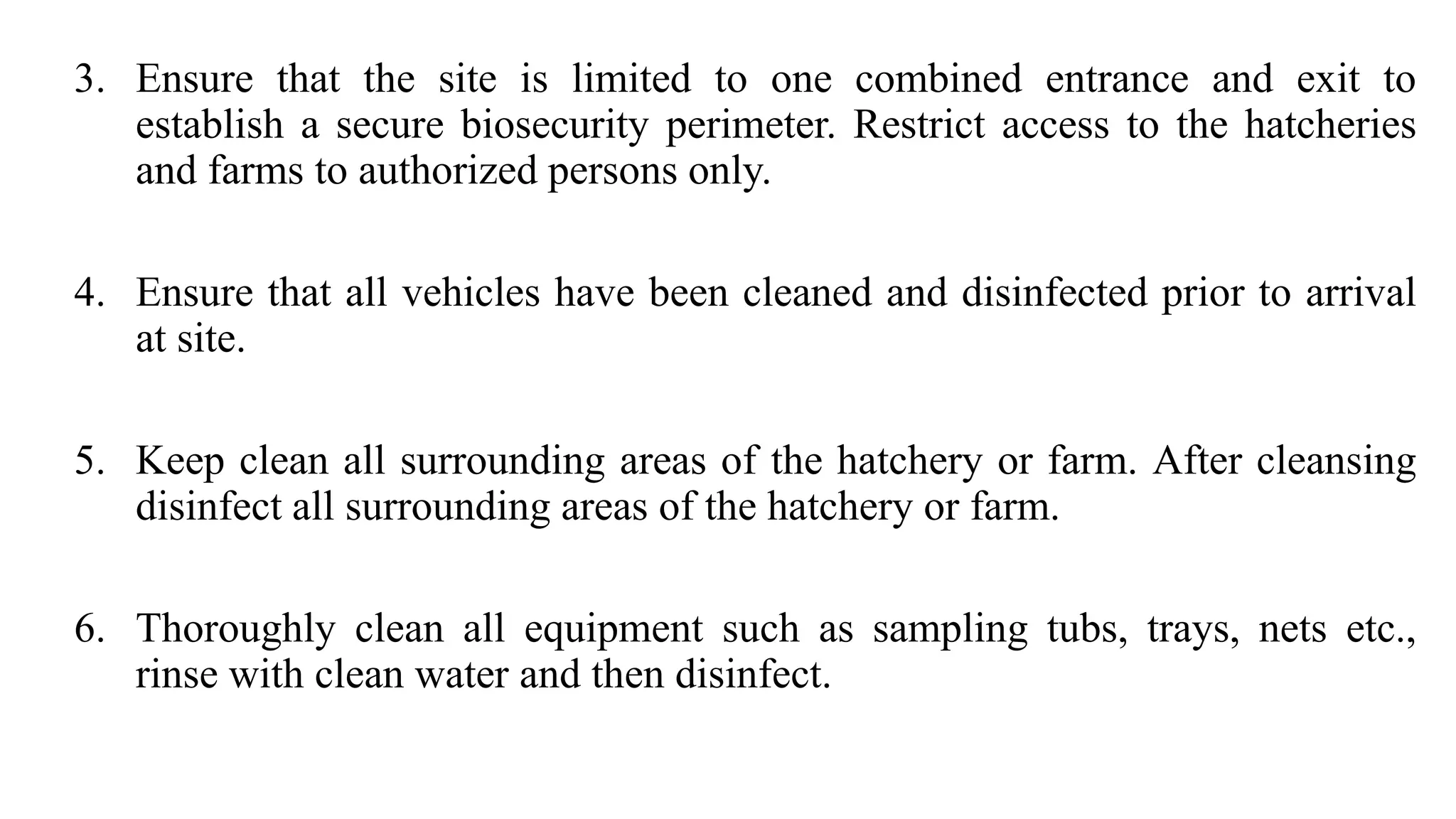 Biosecurity in aquaculture | PPT