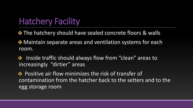 Biosecurity in hatchery | PPTX | Agriculture | Industries