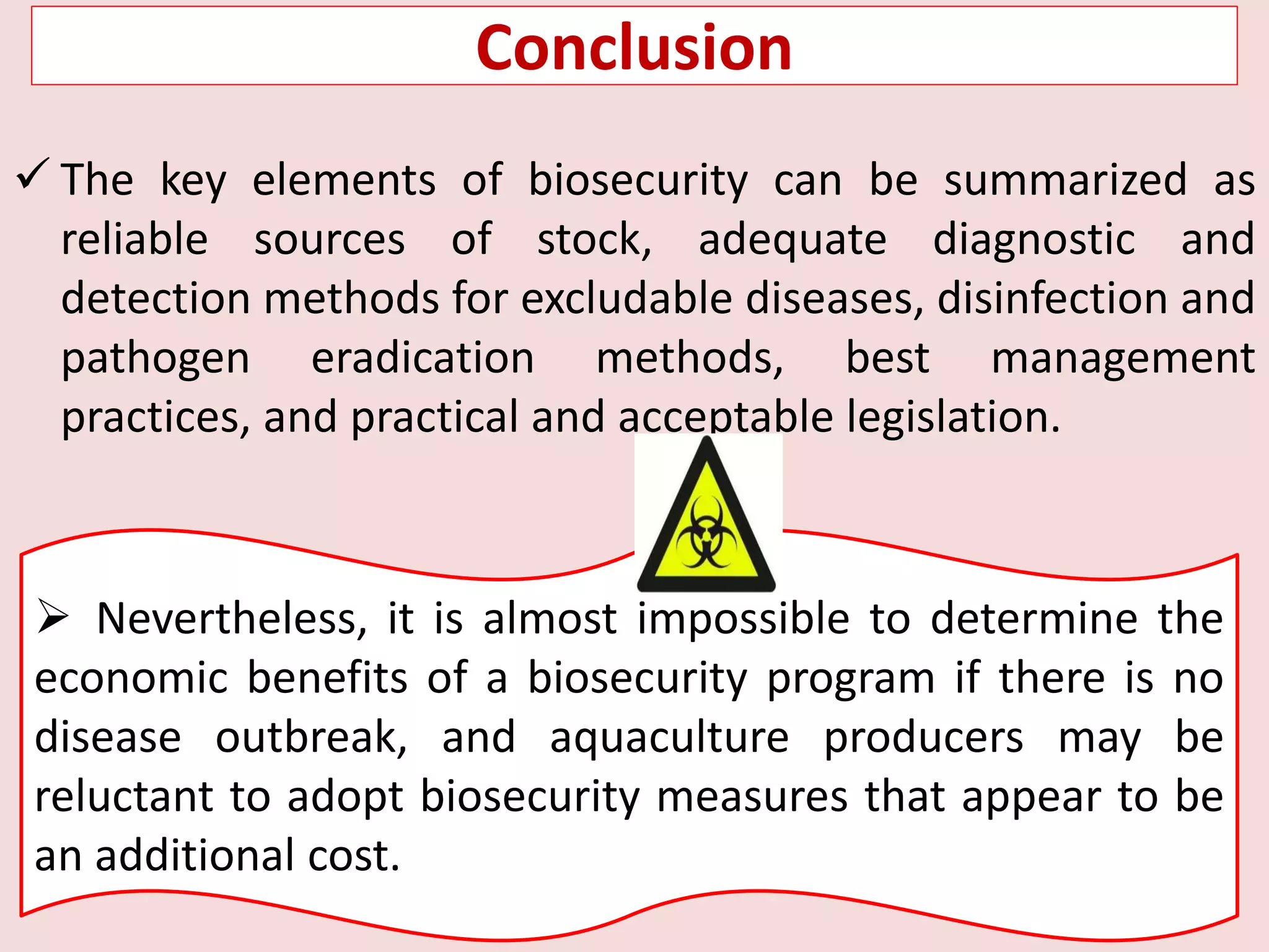 Biosecurity measures in shrimp farming | PPTX