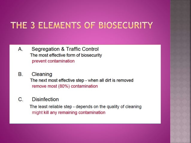 Biosecurity plan | PPT