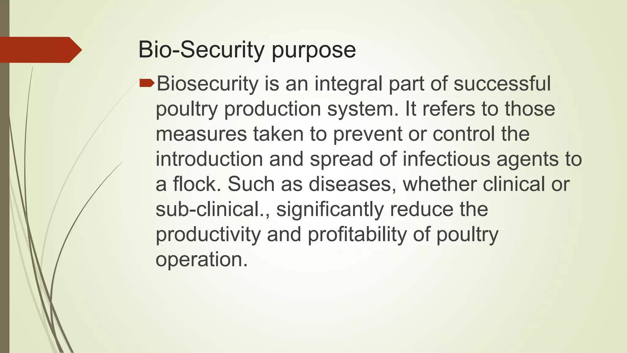 Biosecurity presentation | PPTX | Infectious Diseases | Diseases and ...