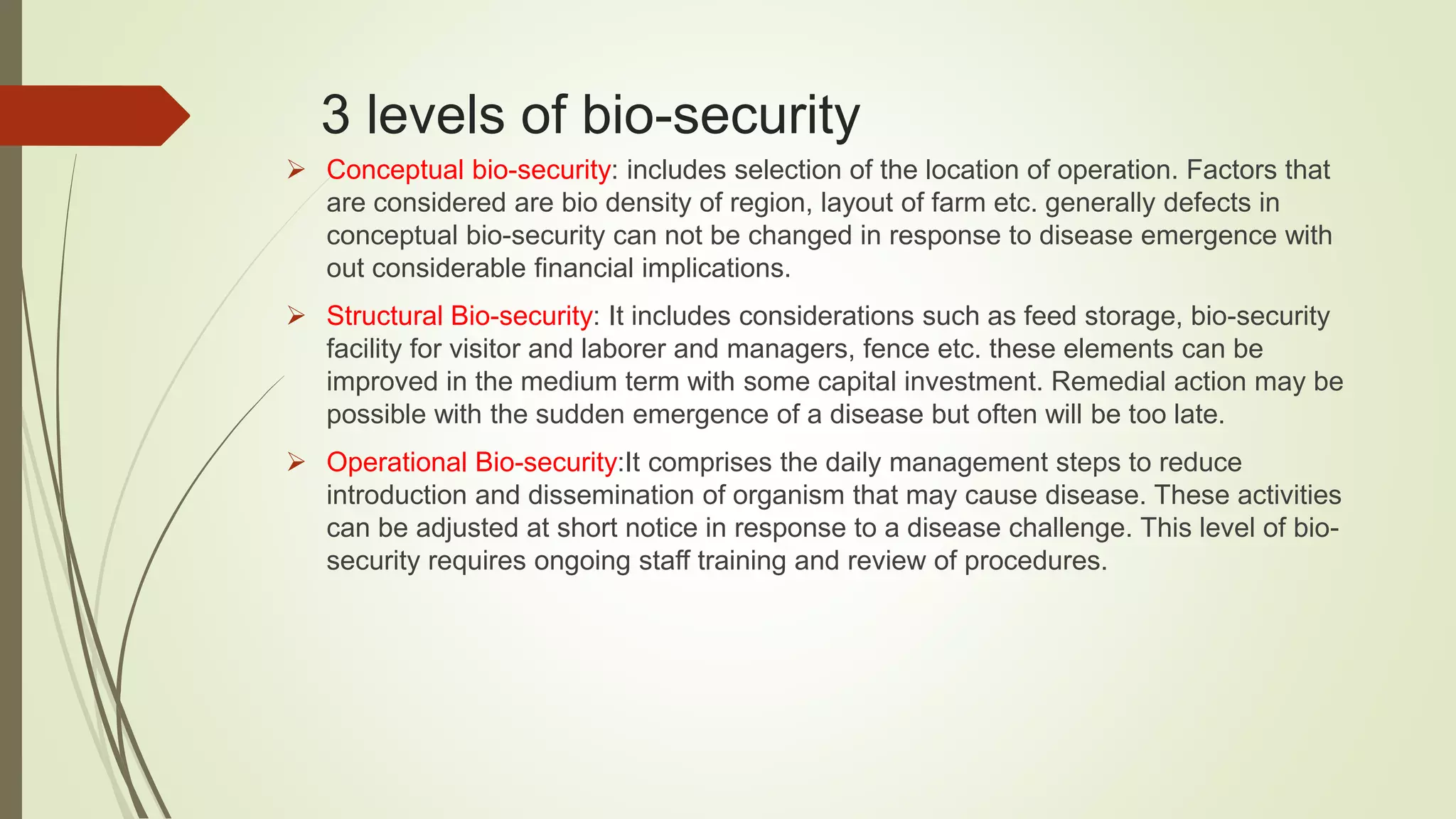 Biosecurity presentation | PPTX