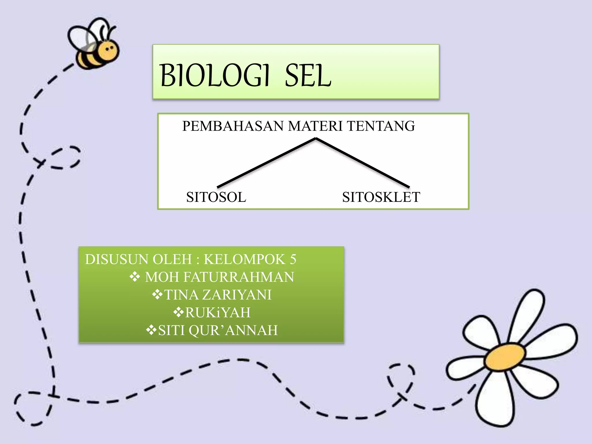 Biologi sel slide show | PPTX