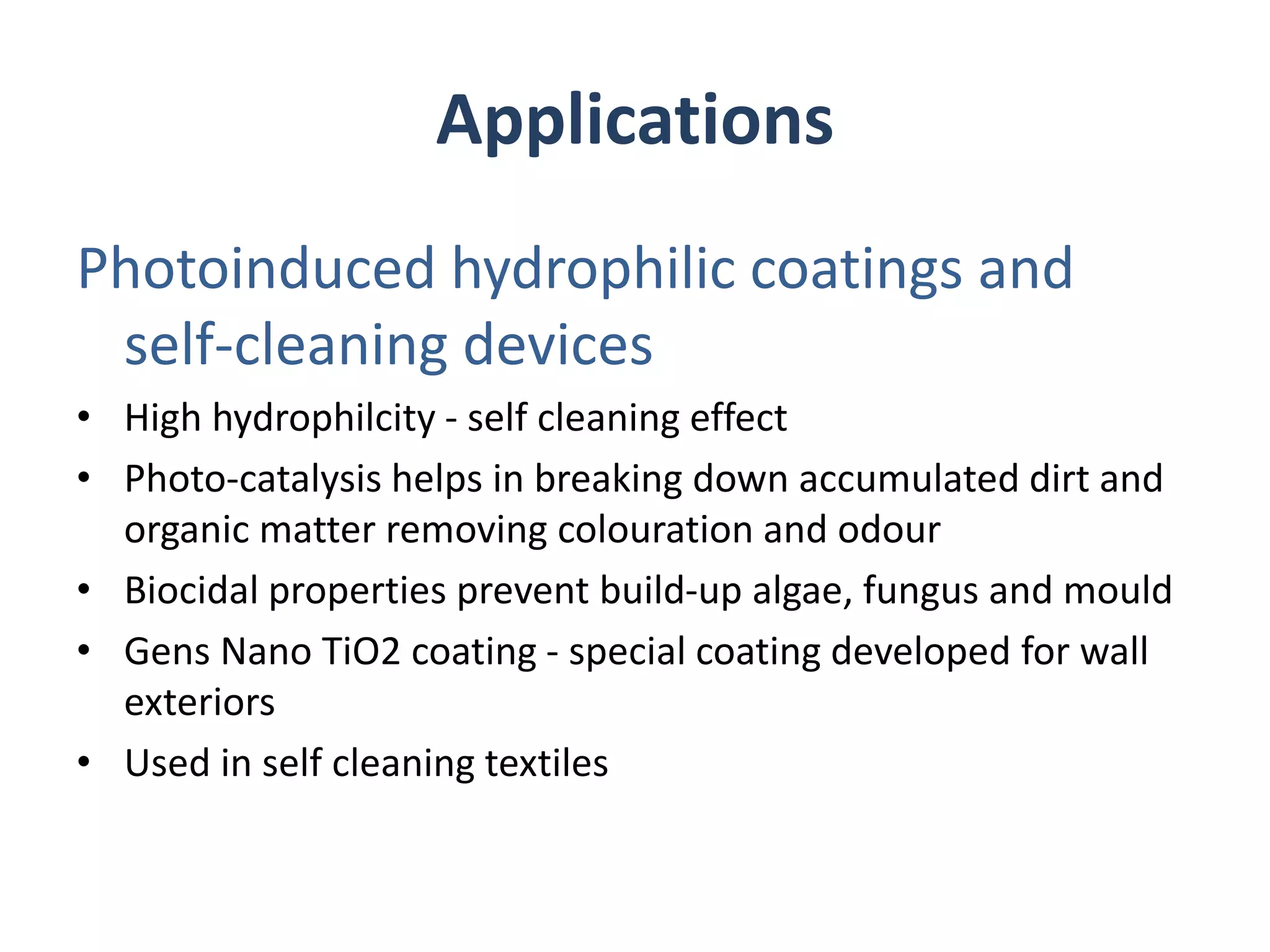 Nano Titanium oxide as antimicrobial agent | PPTX